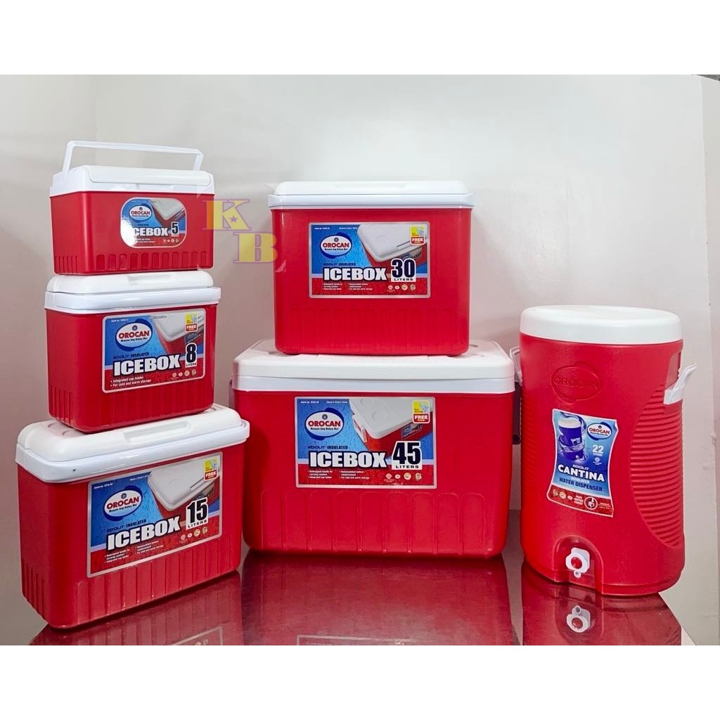 Orocan Icebox /Ice Cooler (2Colors)(2Sizes) | Shopee Singapore