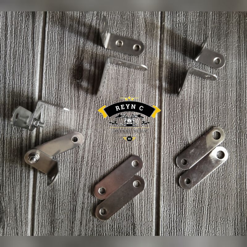 Stainless Mini Driving Light Bracket for MIO | AEROX | CLICK V2/V3 ...
