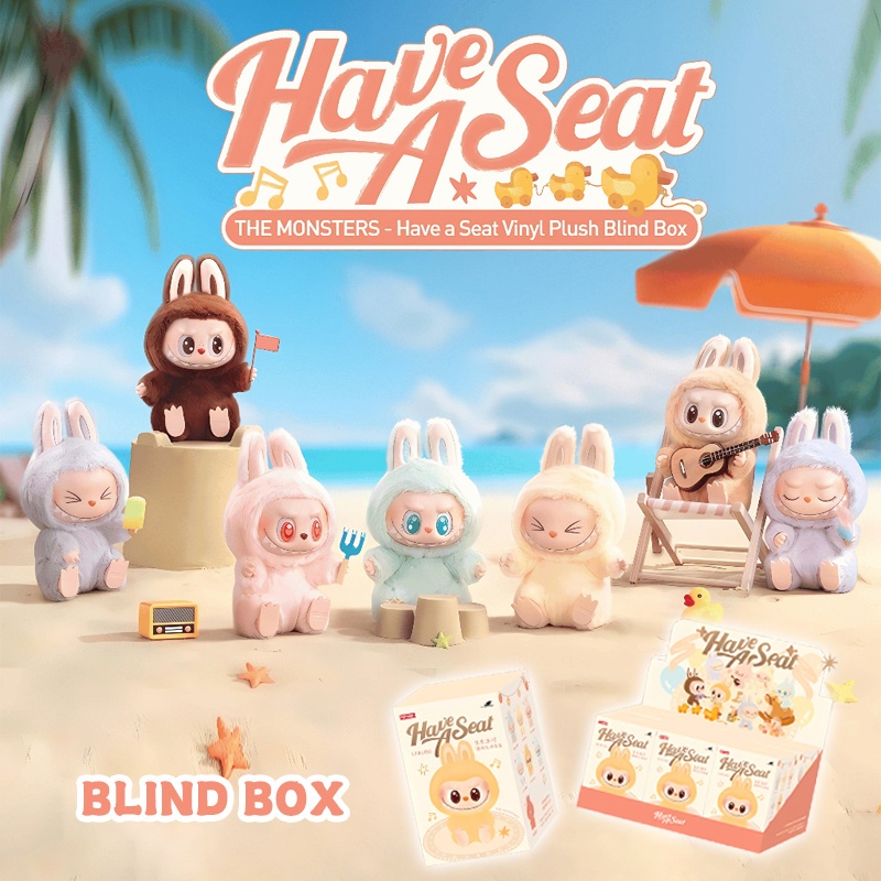 The Monsters Have A Seat Blind Box LABUBU V2 Macarons 2nd Generation ...