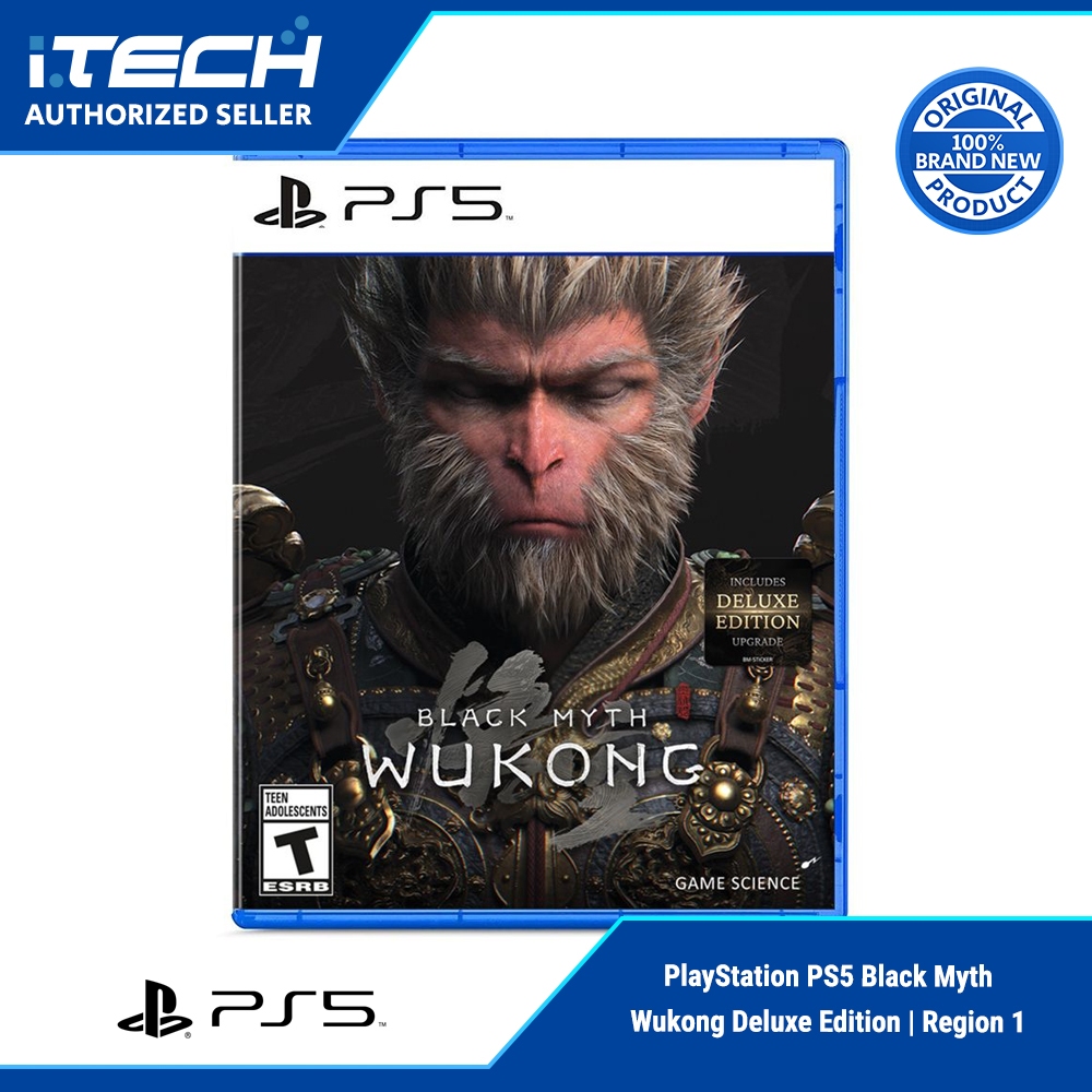 PlayStation PS5 Black Myth: Wukong Deluxe Edition | Region 1 | Shopee ...