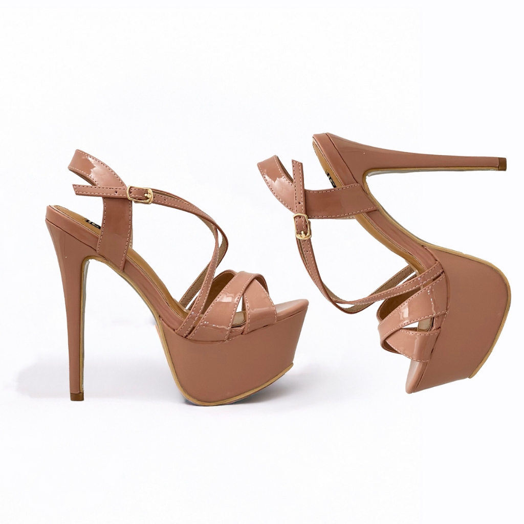 PAGEANT HIGH HEELS - 6 INCHES ELEGANT COMFY PAGEANT HIGH HEELS NUDE ...