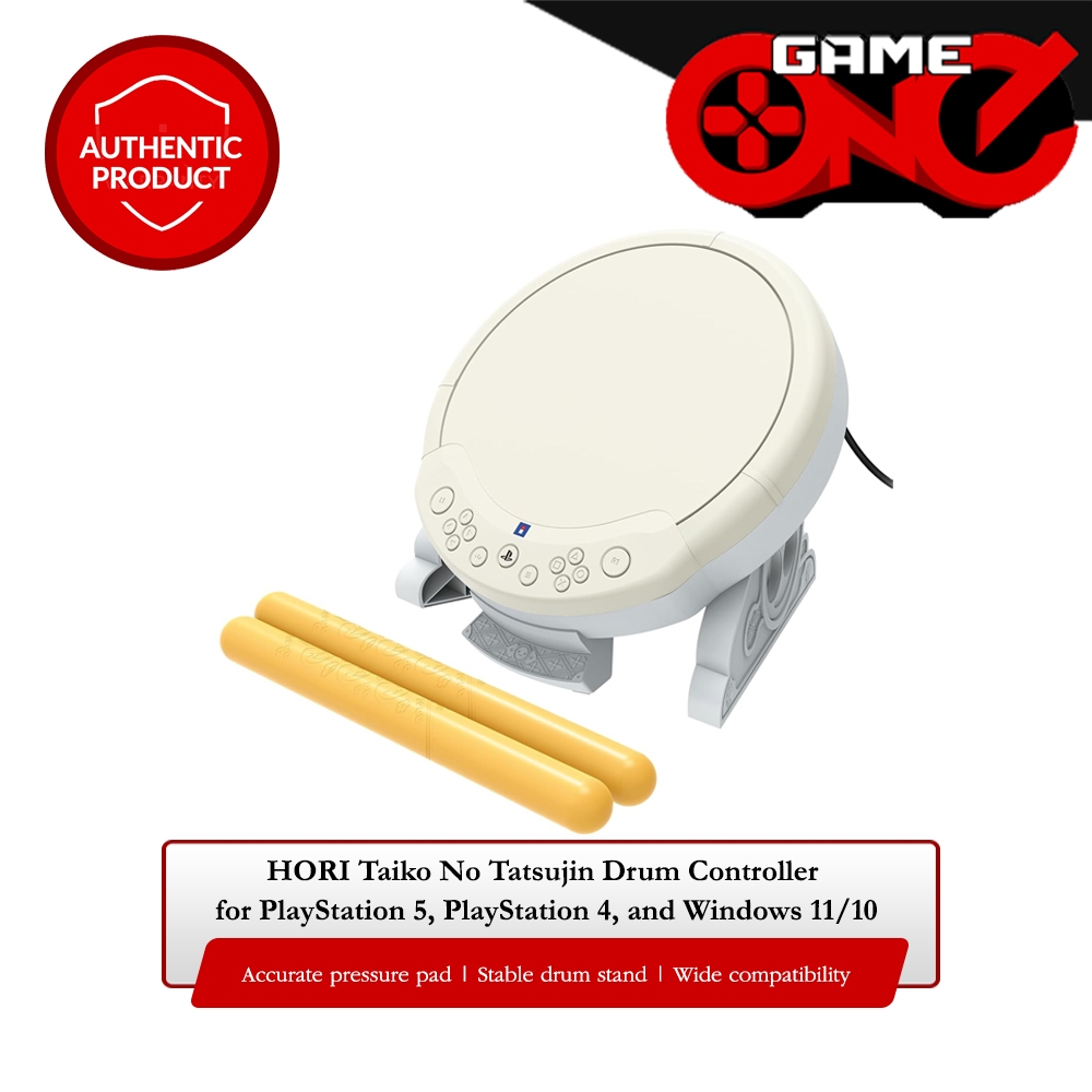 HORI Taiko No Tatsujin Drum Controller for PS5, PS4 and Window 11/10 (SPF-042A) | Shopee Singapore