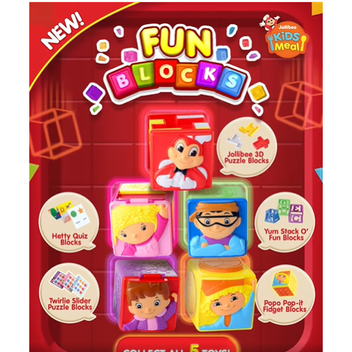 Jollibee Fun Blocks 2025 | Shopee Singapore