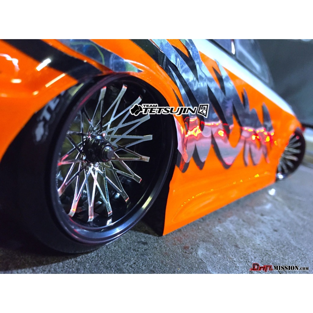 Tetsujin 1/10 Scale RC Remote Control Drift Car Rims Wheels | Shopee ...