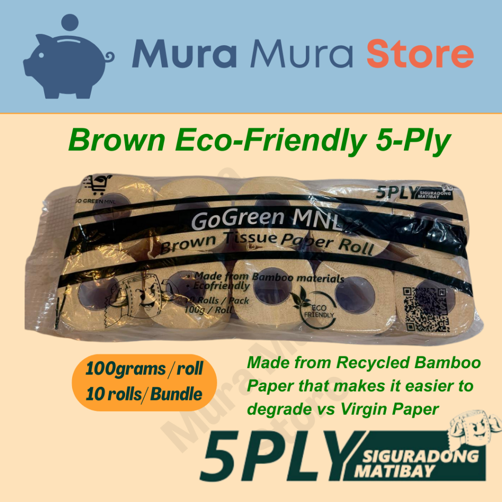 GOGREEN MNL. 5 Ply Tissue Thickest CHONKY Facial Tissue Table Napkin ...