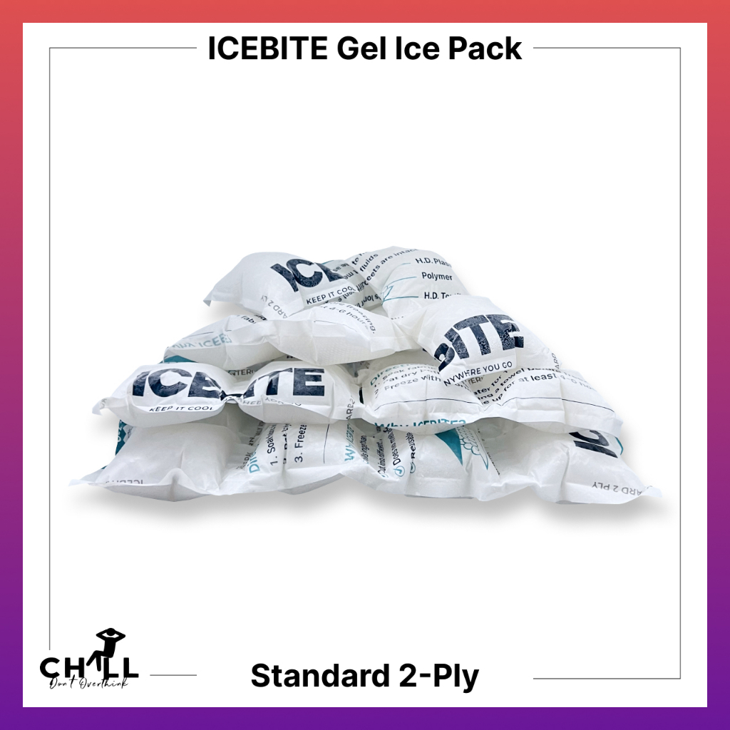 Reusable Dry Ice Pack 2-Ply Ice Gel Sheet for Delivery of Drinks Food ...