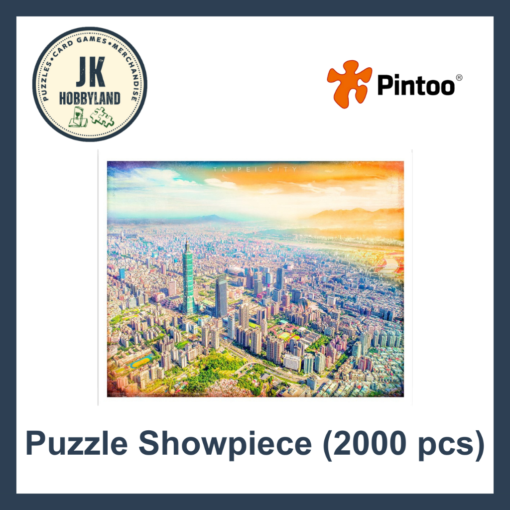 Pintoo Showpiece Puzzle 2000 pcs | Wonderful Moment of Taipei | JK | Shopee Singapore