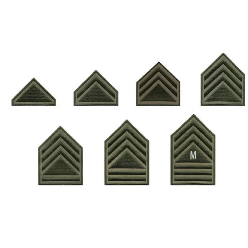 GOU RANK PATCHES (GOA UNIFORM) Sold as Pair | Shopee Singapore