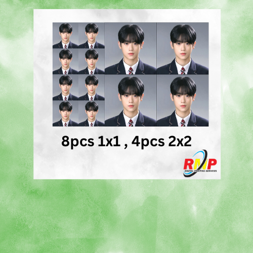 Photo Prints 1x1 ID Picture | 2x2 ID Picture | Passport Size | Shopee ...