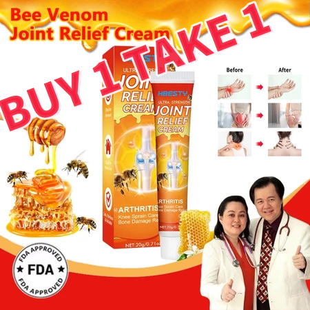 (b1t1)Bee Venom Joint Relief Cream knee Ointment Pain Relief Propolis ...