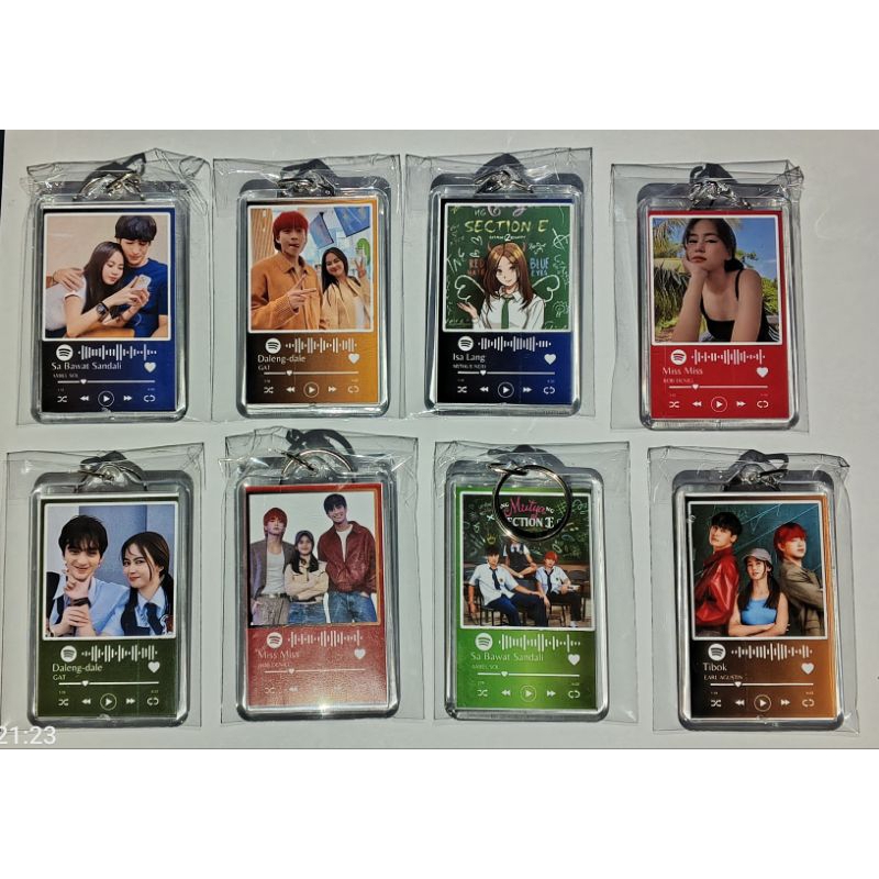 ANG MUTYA NG SECTION E ACRYLIC KEYCHAIN (BACK TO BACK PHOTO) CAN BE ...