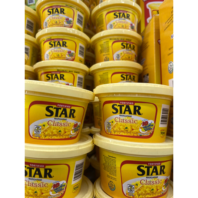 Fortified STAR margarine in any flavor 100grams | Shopee Singapore