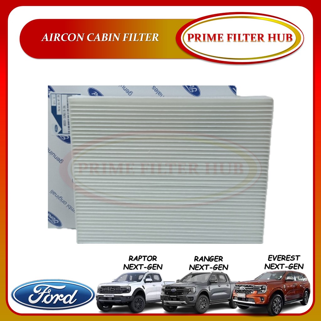 Aircon Cabin Filter for Ford Ranger Next-Gen, Ford Everest Next-Gen ...