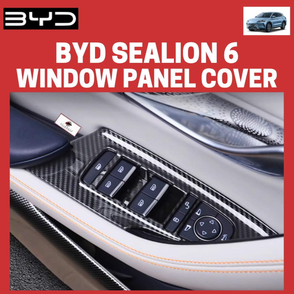 BYD SEALION 6 2025 Window Panel Shift Gear Panel Cover BYD Accessories ...