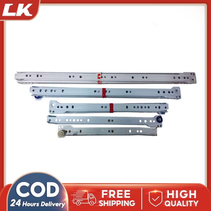 Senic Drawer Guide Full Extension Drawer Slide 1Pair Heavy Duty Steel ...