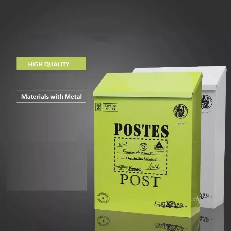 Metal Stainless Steel Smart Box Waterproof Letter Box Outdoor Mini ...