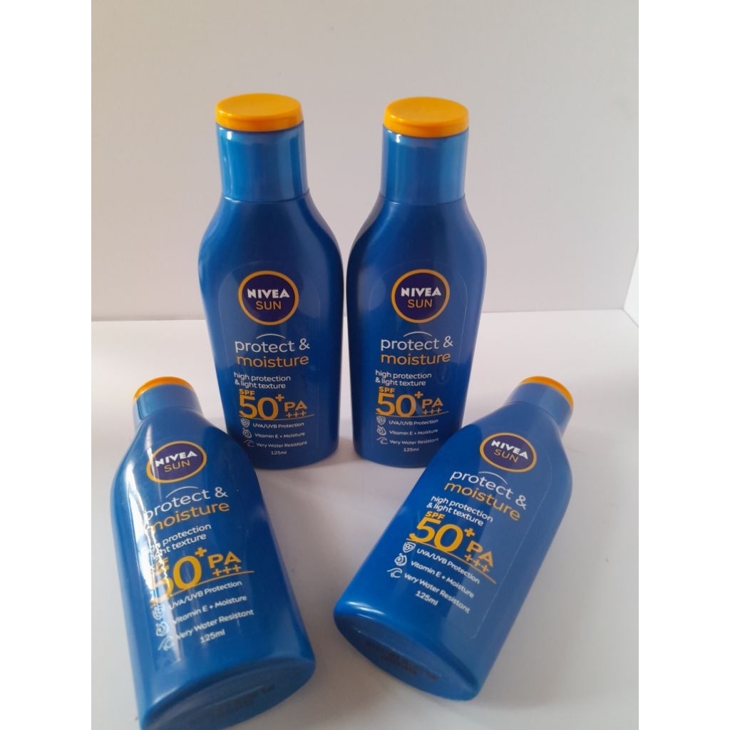 Nivea Sun Protect & Moisture Lotion SPF 50 (125 ml) | Shopee Singapore