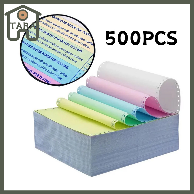 2-ply, 3-ply Carbonless Continuous Computer Form 500PCS Print Paper ...