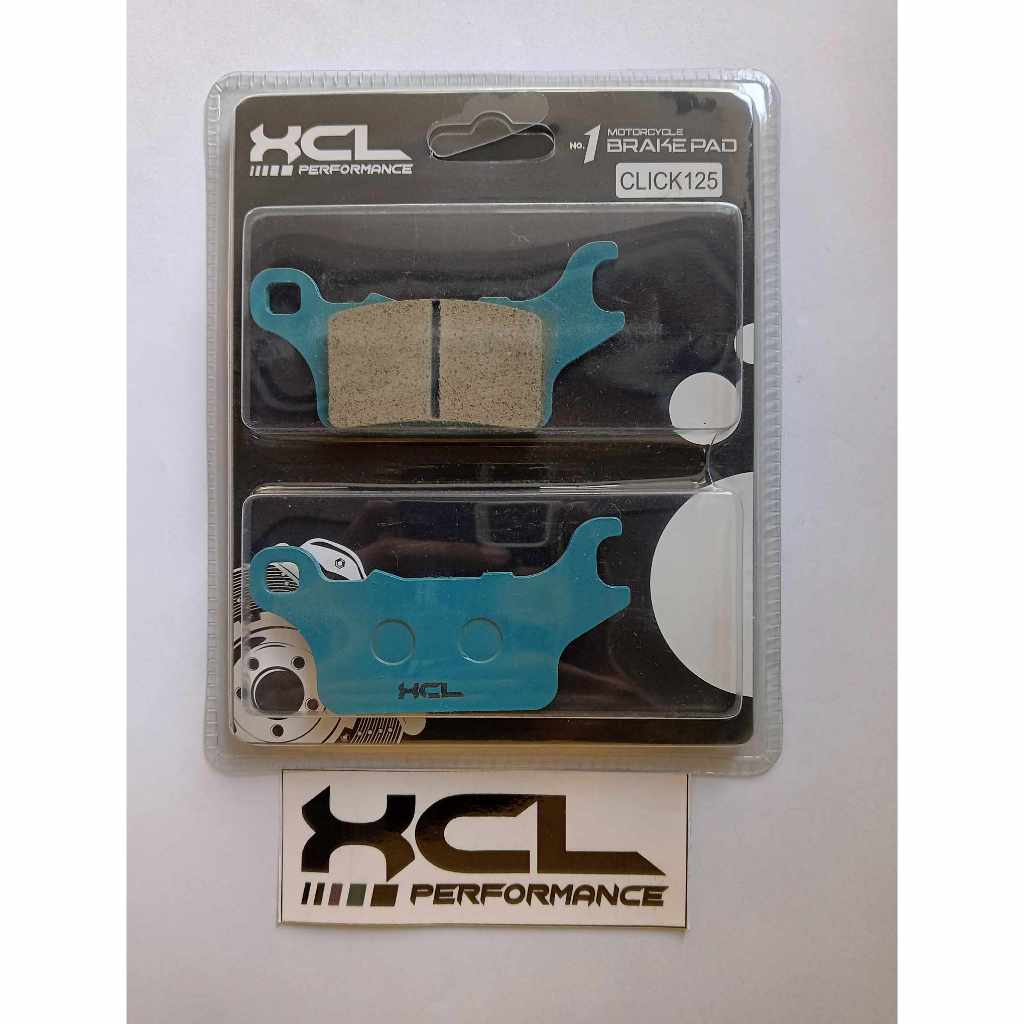 CLICK 125 Brake Pad XCL Performance Brand High Quality Product | Shopee ...