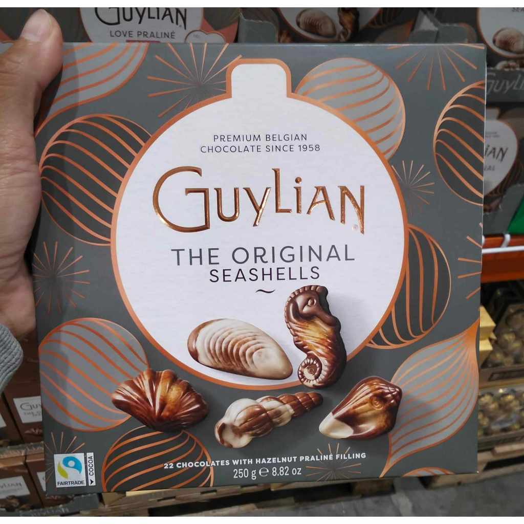 GuyLian Chocolate Gift Box with The SeaShells - 250g | Shopee Singapore