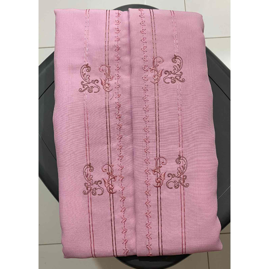 NICHOLAS - MIYAKI FABRIC PRE CUT WITH EMBROIDERY (1.5 YARDS SHORT ...