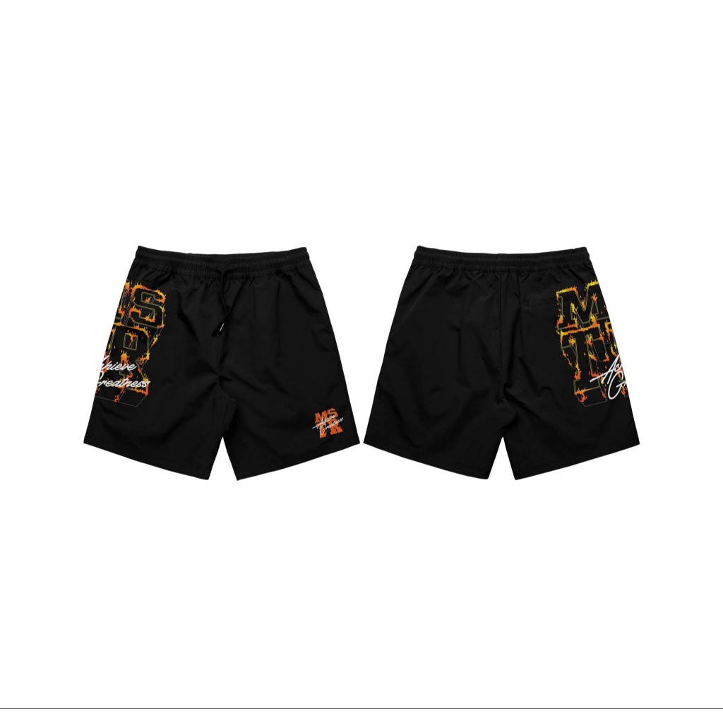 MSTR CO. - SKLOO COLLECTION "AG" Mesh Short (Black) | Shopee Singapore