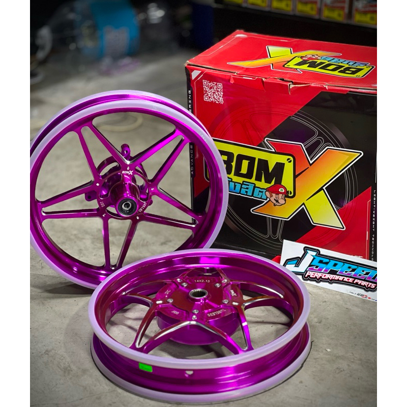 Bom-x cnc star mags 14’s for Aerox v1/v2 | Shopee Singapore
