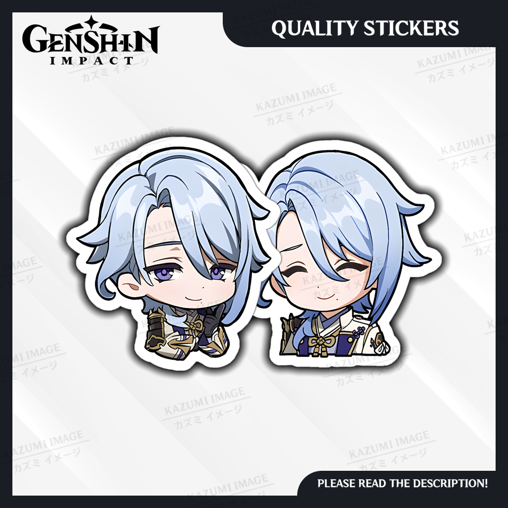 Kamisato Ayato - Genshin Impact Emoji Stickers | Shopee Singapore