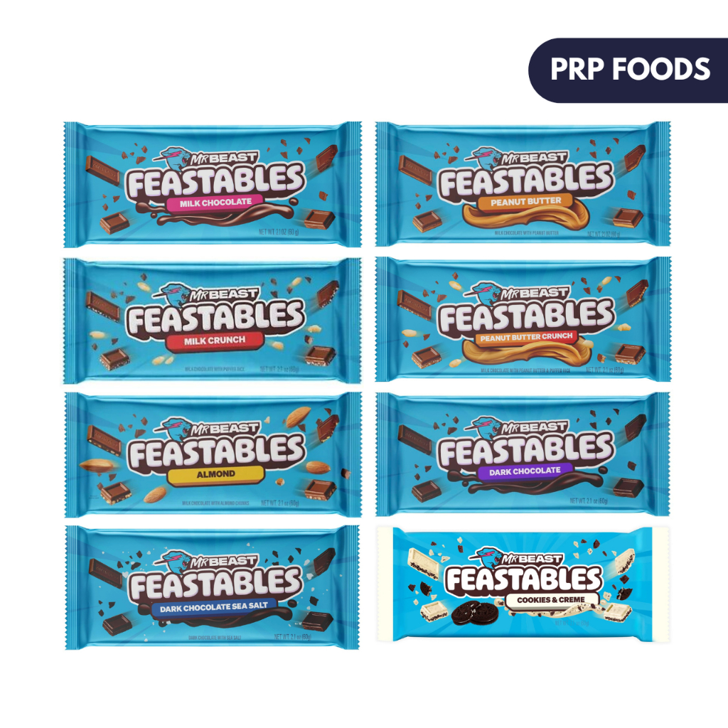 Feastables MrBeast Chocolate Bars | Shopee Singapore