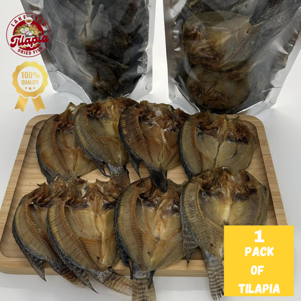 Dried Fish Tilapia from Lake Sebu - Premium Quality Fish Snack | Shopee ...