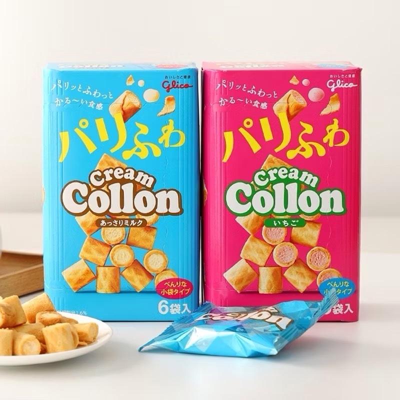 CMH Collon Japan Cream Milk Biscuits Filled (1 Box Contains 6 Sachets ...