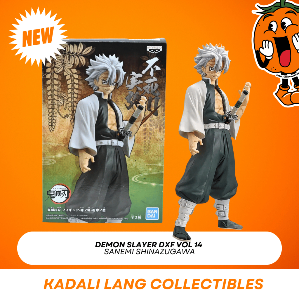 AUTHENTIC Demon Slayer DXF Vol 14 Sanemi Shinazugawa | Shopee Singapore