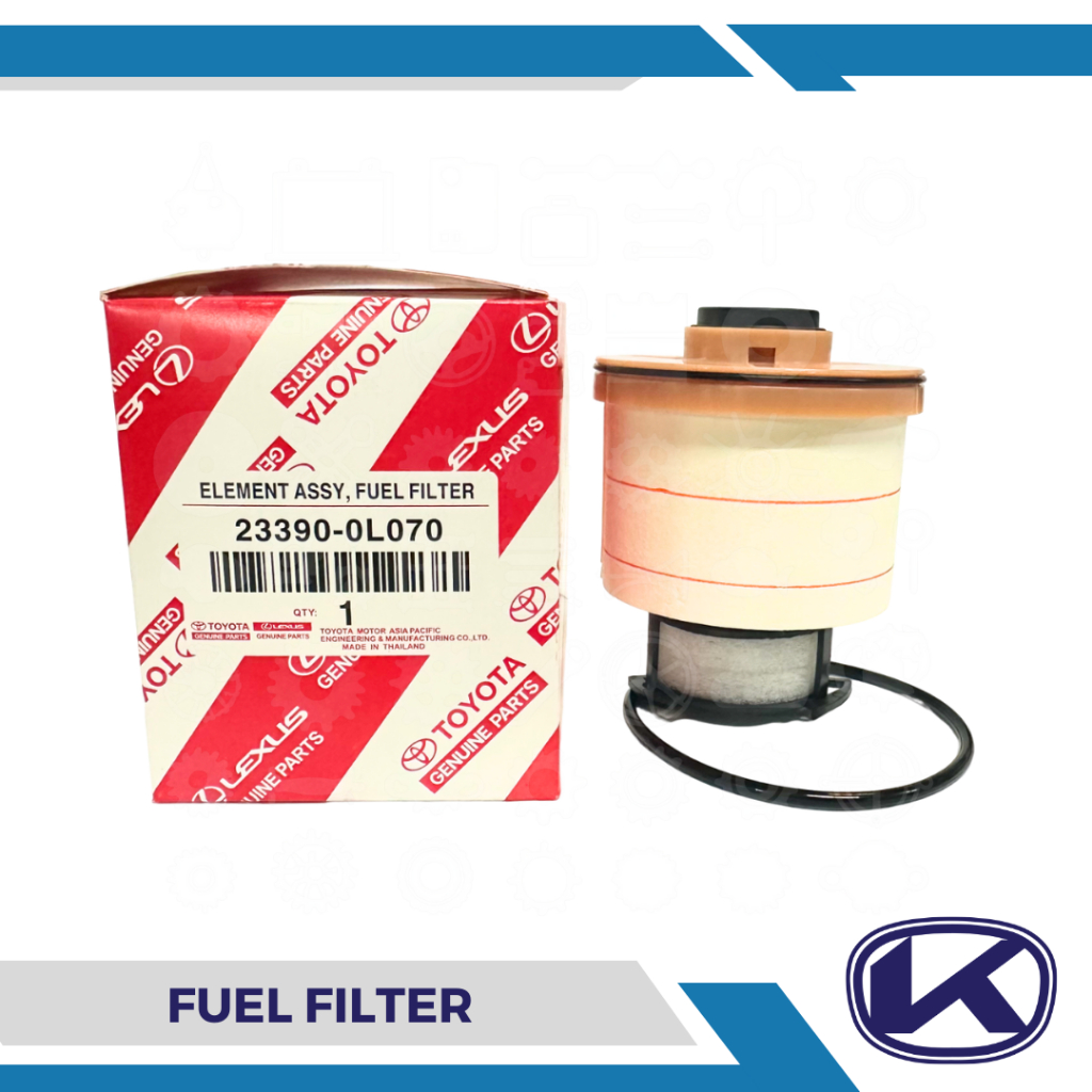 Toyota Fuel Filter 23390-OL070 for Toyota (Innova, Fortuner, Hilux ...