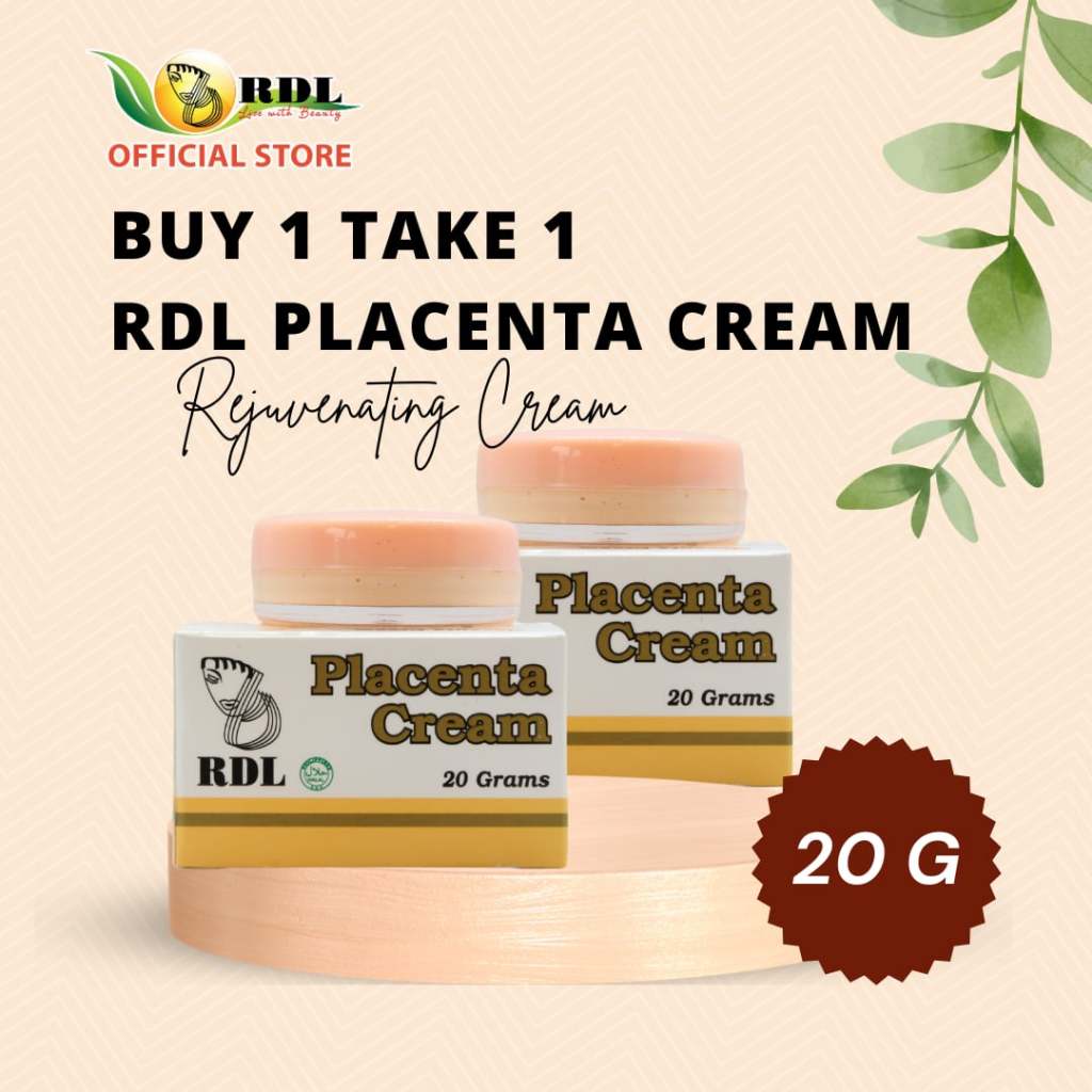 RDL Placenta Cream 20g (Buy1 Take1) | Shopee Singapore