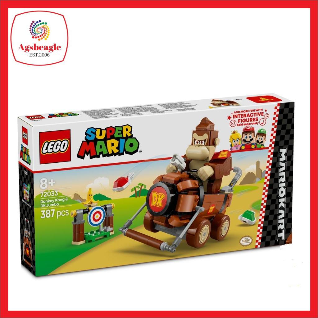 Lego Super Mario Donkey Kong and DK Jumbo (2025) 72033 | Shopee Singapore