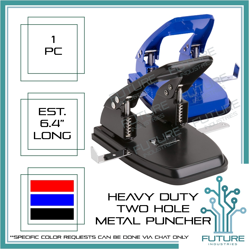 2-Hole Puncher Two Hole Puncher Heavy Duty Big Size Random Color ...