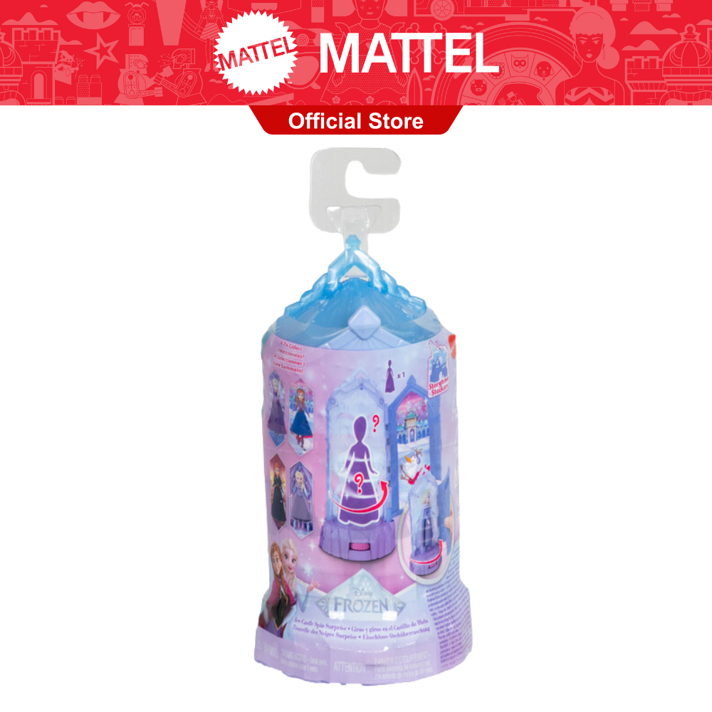 Disney Frozen Spin Reveal Castle Mini Doll & Ice Castle Surprises ...