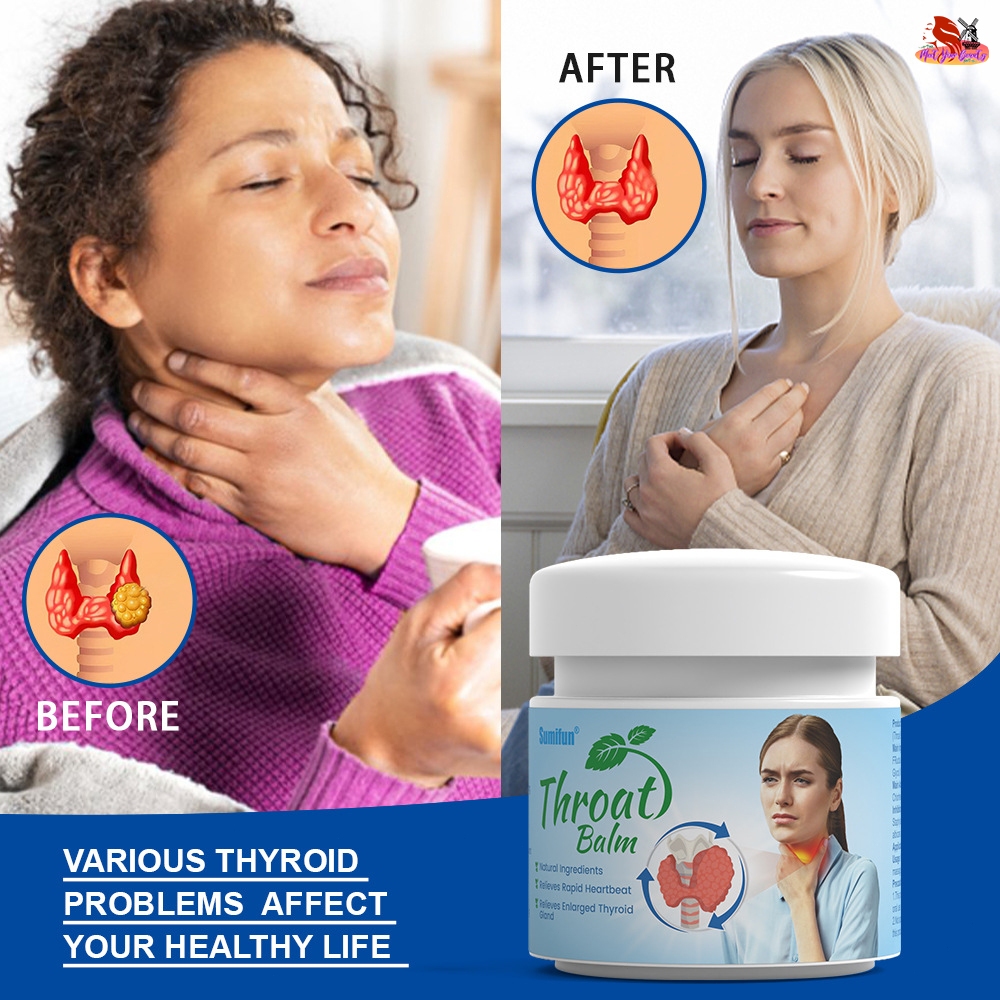 Thyroid Repair Cream Throat Cream 20g Lymphatic Detox Cream Drainage ...