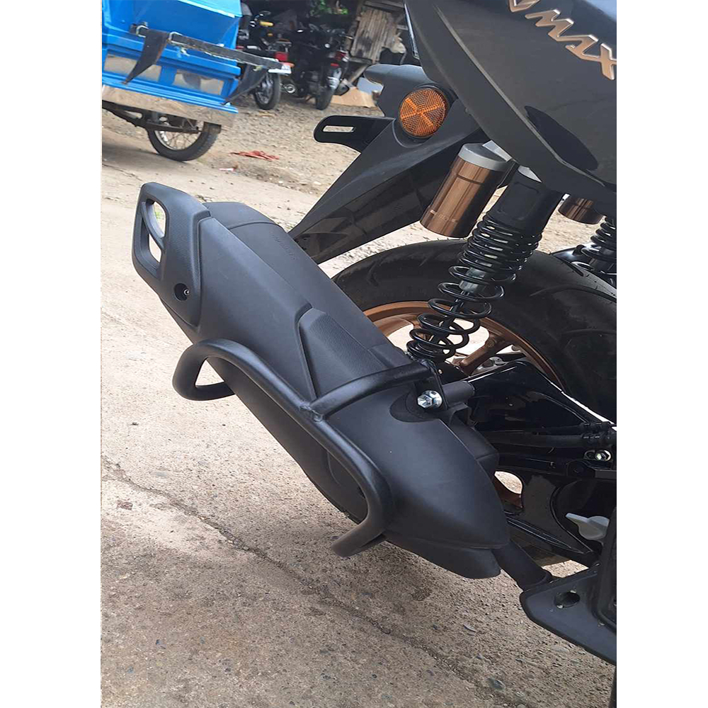 YAMAHA NMAX 155 TECHMAX ( V3 ) - HEAVY DUTY MUFFLER CRASH GUARD ...