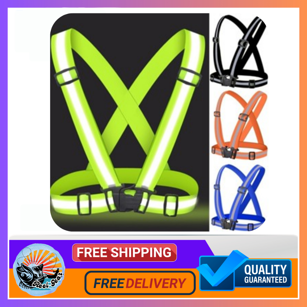 Reflectorized vest Adjustable Reflective Vest security vest safety vest ...