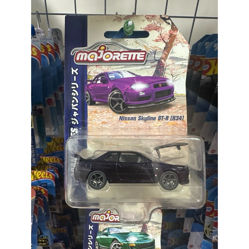 Majorette - Nissan Skyline GT-R R34 (Chase) - Japan Series (Moving ...