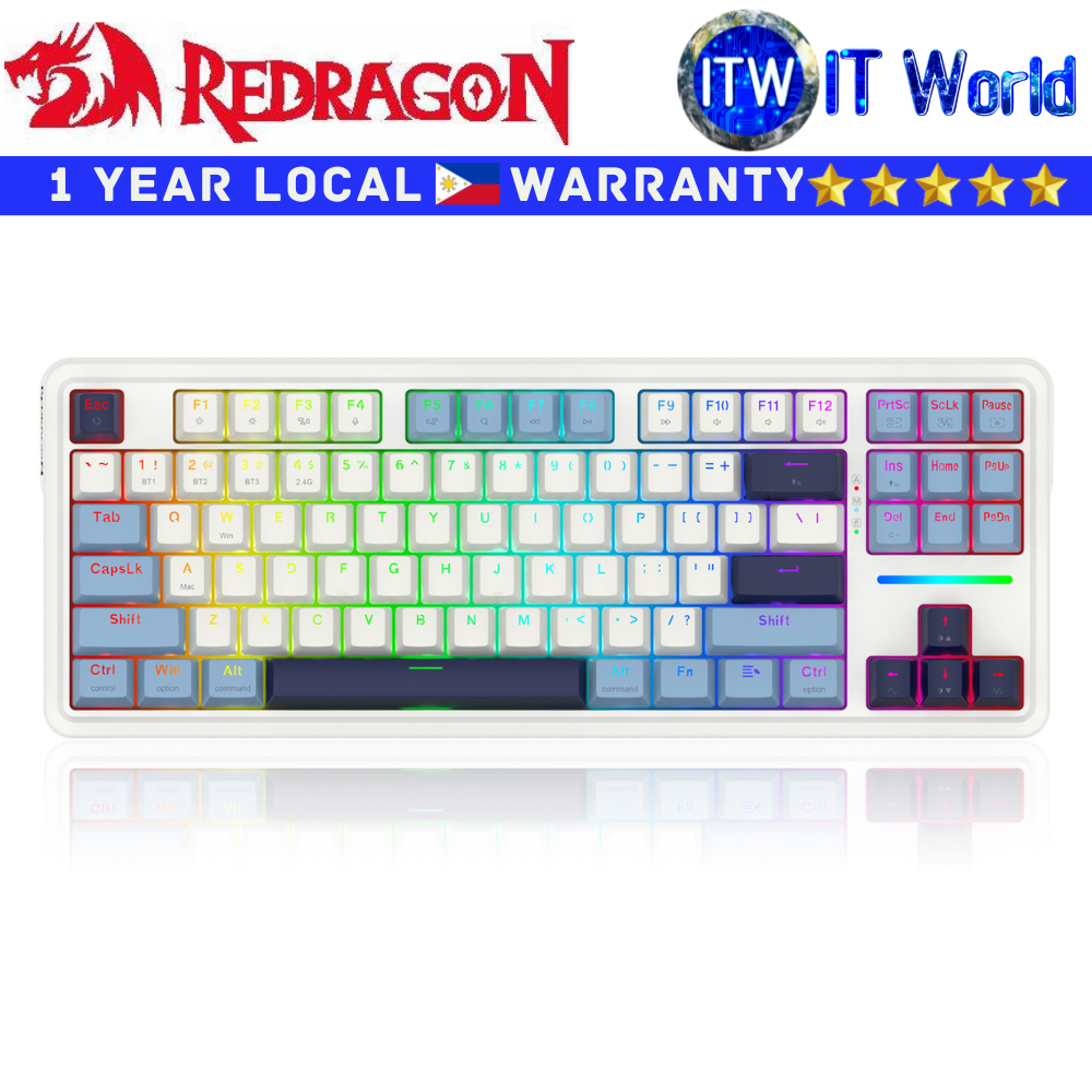 Itw | Redragon Gaming Wireless Mechanical Keyboard K728WBB ANTONIUM PRO ...