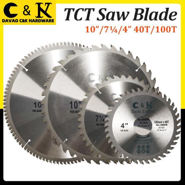 [CK11] TCT Saw Blade 4"/ 7-1/4"/ 10"- 40T"10/100T" Cutting Disc for ...