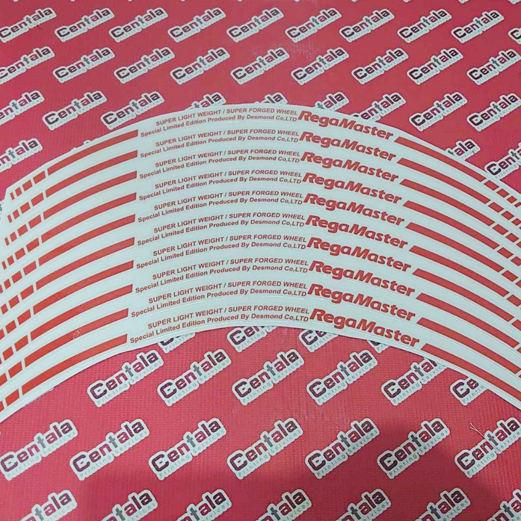 Desmond Regamaster EVO II Clear Sticker lip only | Shopee Singapore