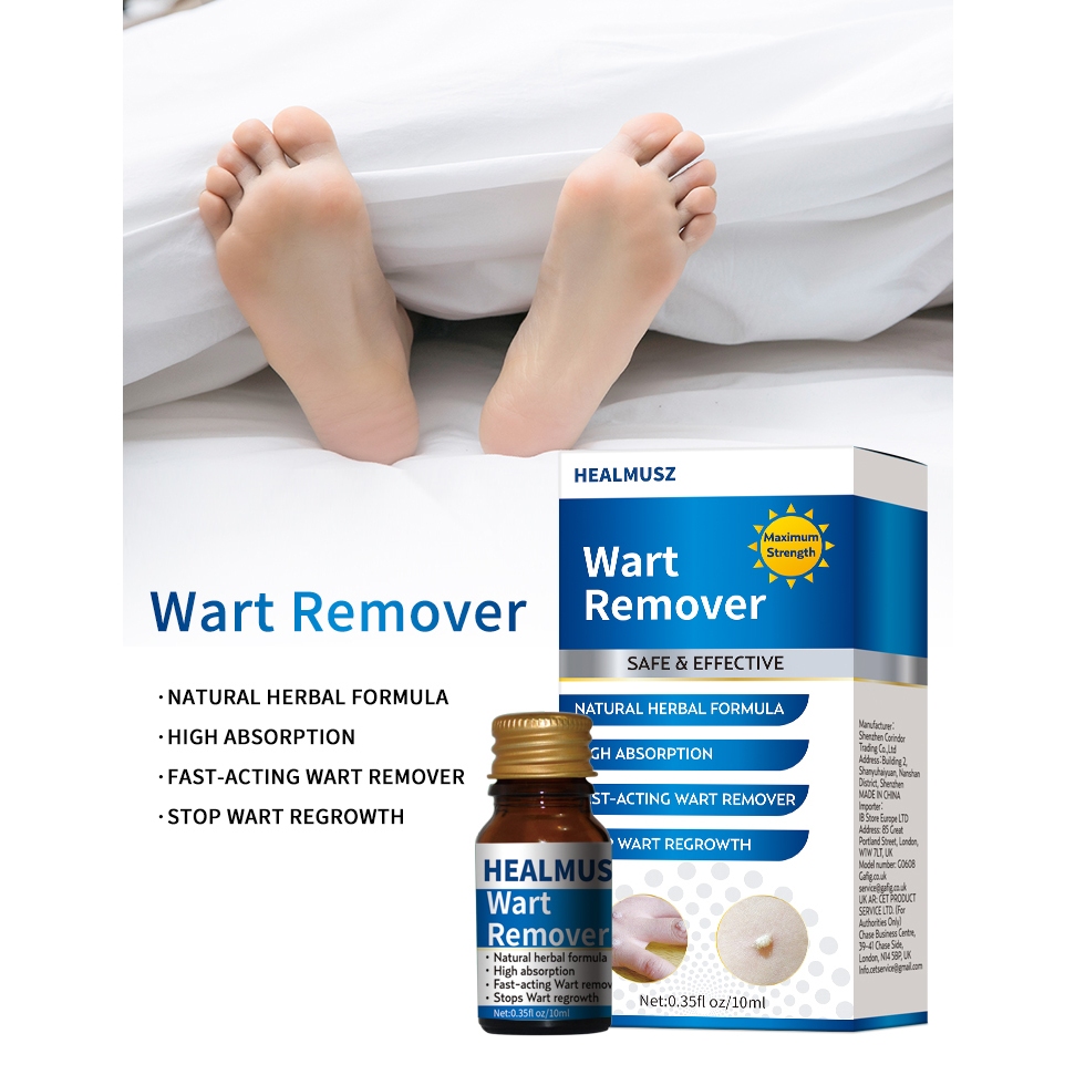 HEALMUSZ Wart Removal Liquid Treatment for Genital Warts Filiform Warts ...
