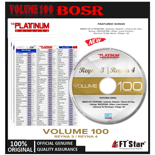 Platinum New Reyna 3 Volume 100 Update CD (2024) | Shopee Singapore