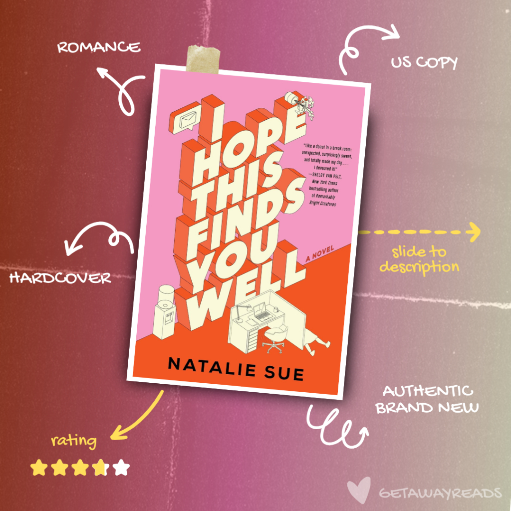 I Hope This Finds You Well by Natalie Sue (Hardcover) | Shopee Singapore