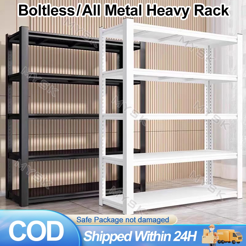 6 Layer Metal Rack Steel Rack Heavy Duty Shelve Storage Rack Kitchen ...