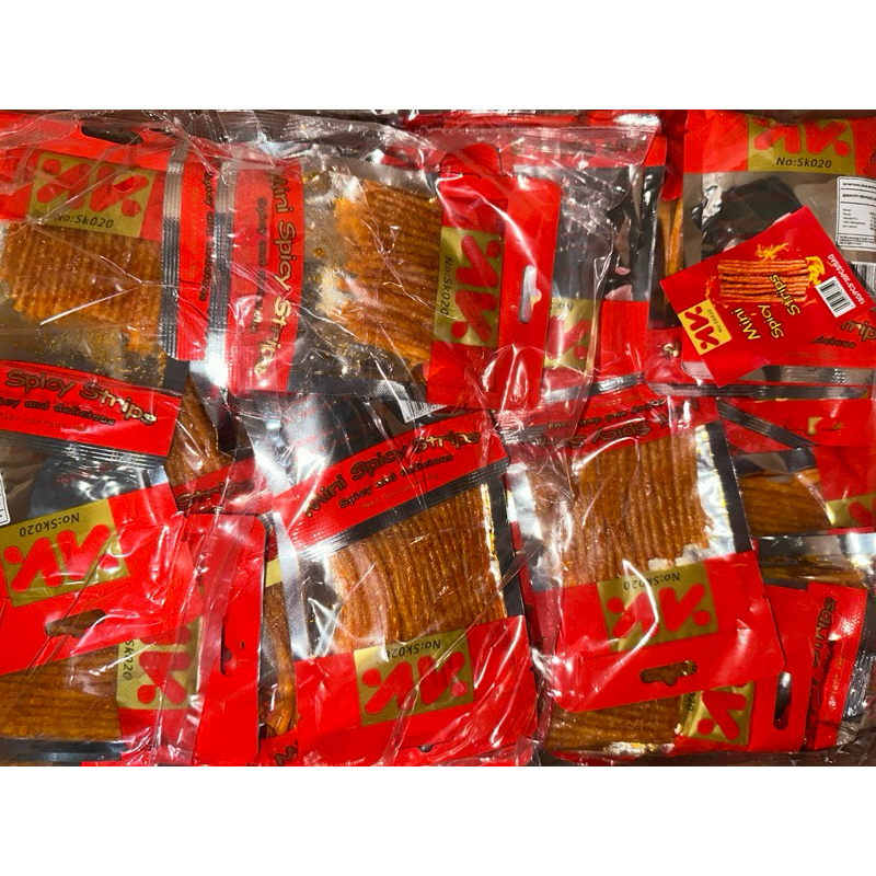 MINI SPICY STRIPS 30 pcs | Shopee Singapore
