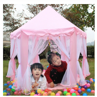 Kids Play Castle Tents Prince and Princess Party Tent Children Indoor ...